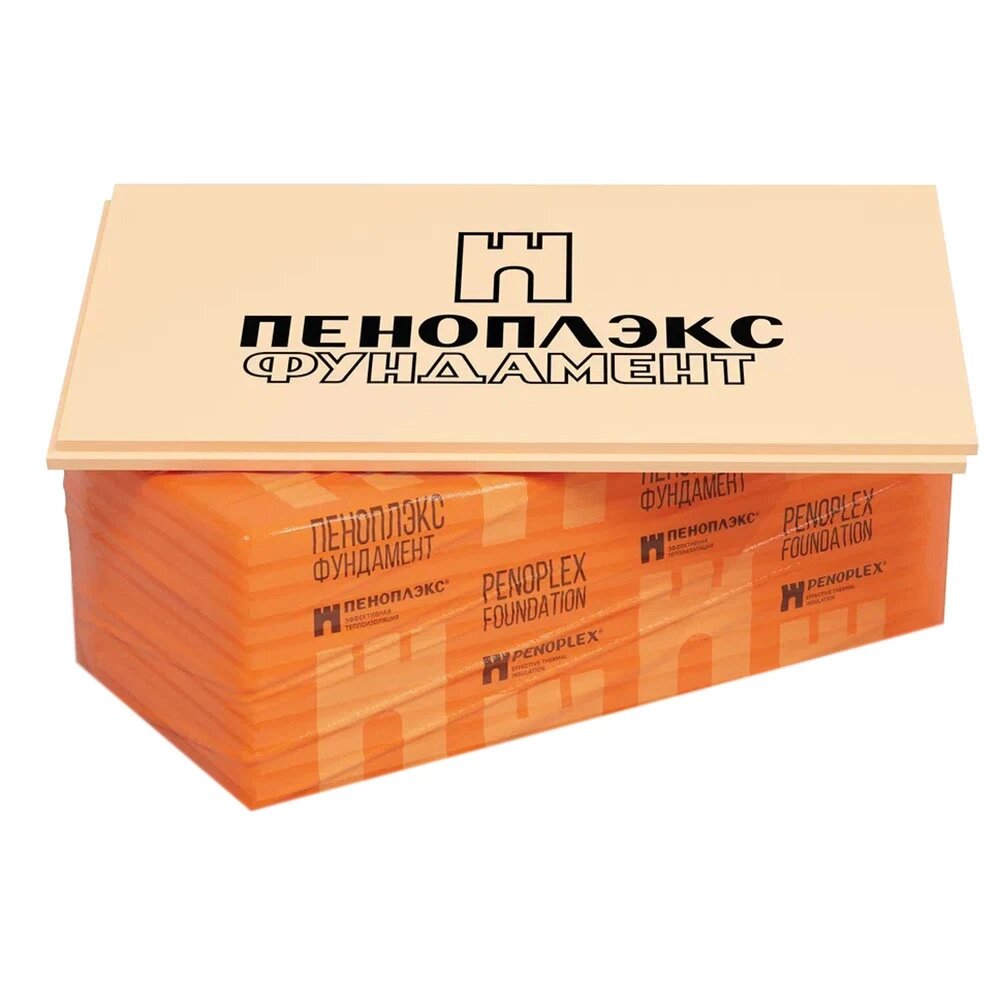 Экструдированный пенополистирол Пеноплэкс Фундамент 100х585х1185 мм Пеноплэкс TU0-0002287