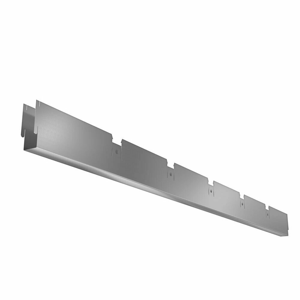 Элемент для потолка грильято GL15 100х100х38х15 мм «мама» 0,6 м серый RAL 7004 Grand Line Grand Line 740093