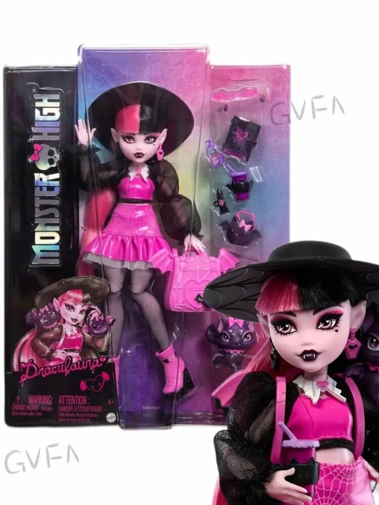 Кукла Monster High Draculaura Монстр Хай Дракулаура HRP64 базовый вариант модели