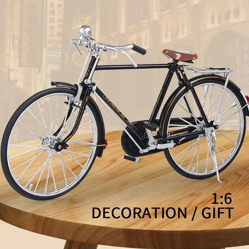 Металлическая модель велосипеда 1:6, цвет White-boxed