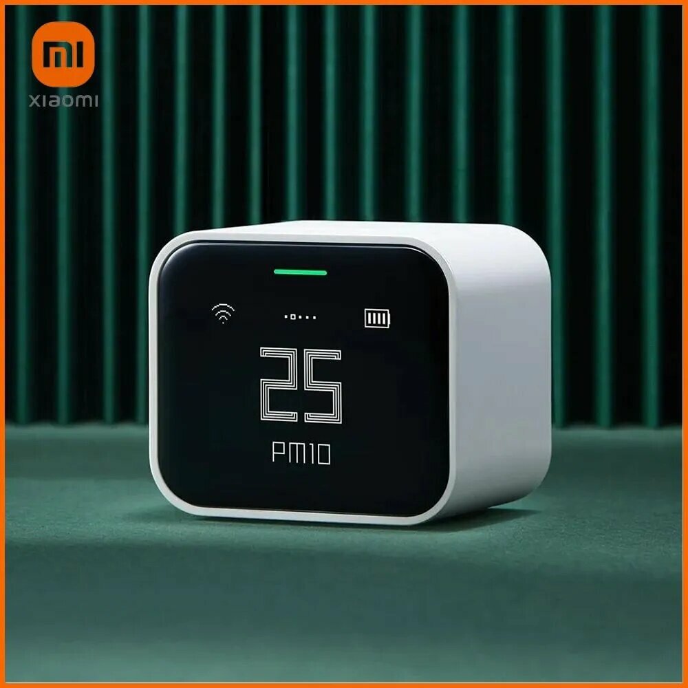 Детектор воздуха Qingping LITE Xiaomi температура влажность CO2 двуокись углерода PM2.5 поддержка homekit