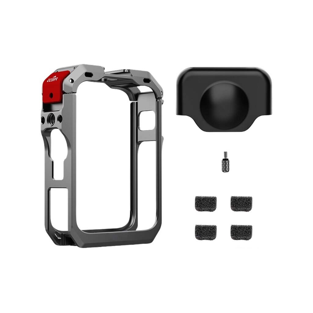 Противоударный Защитный Кожух Из алюминиевого сплава Для камеры 360 С Конструкцией Отвода тепла И несколькими Точками крепления