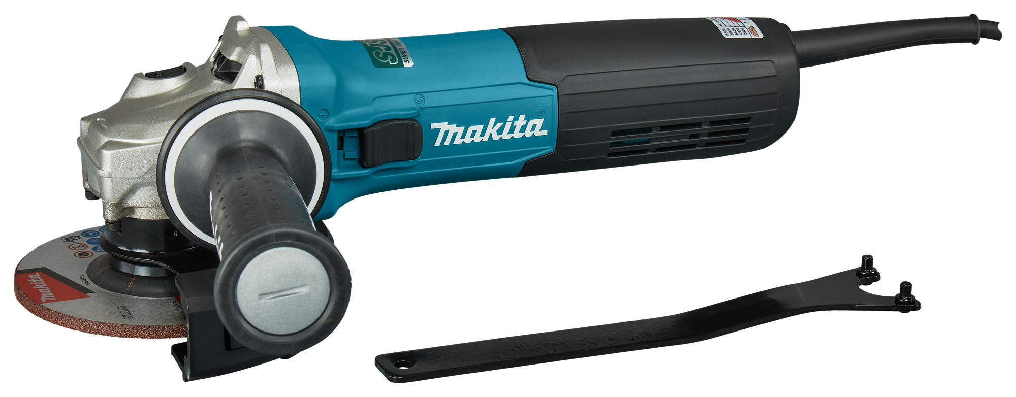 Машина шлифовальная Makita GA5090X01, 1900Вт, диаметр диска 125 мм — фото 1