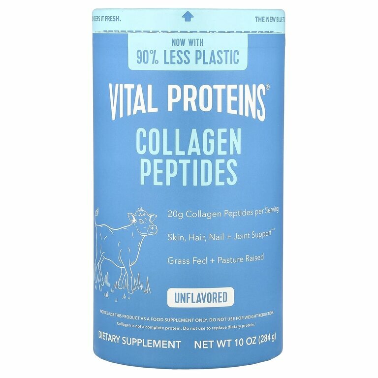 Vital Proteins, Пептиды коллагена, без вкусовых добавок, 284гр