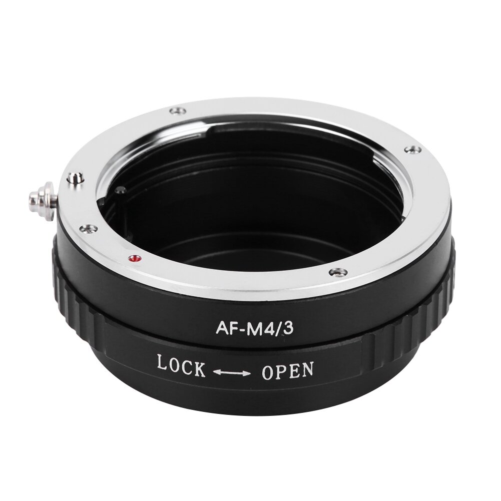 Металлическое ручное кольцо адаптера для линз для объектива Minolta AF, чтобы соответствовать камере M4/3 Mount Mount