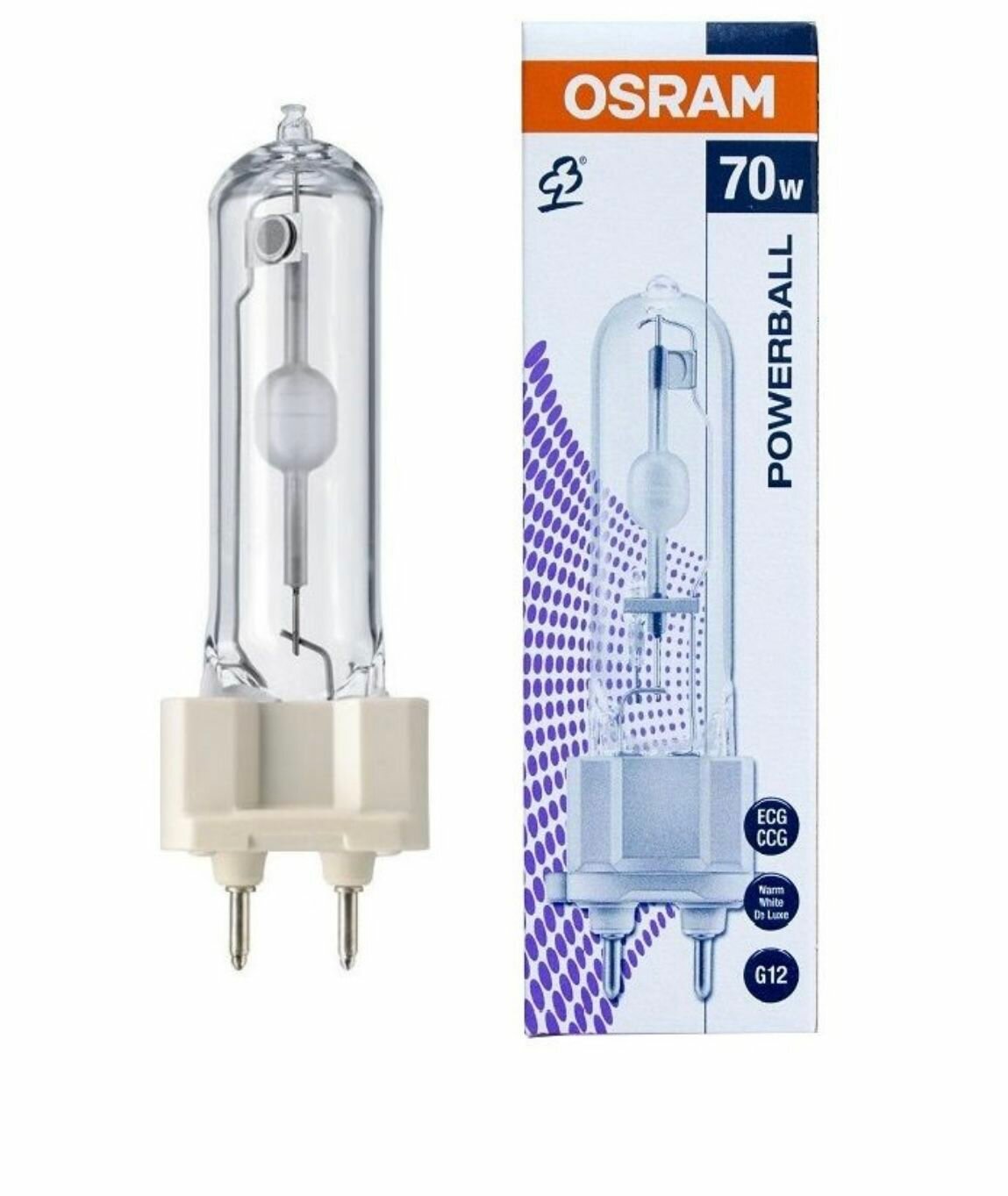 Osram Лампочка G12 70w 942 Powerball HCi-T NDL De Luxe