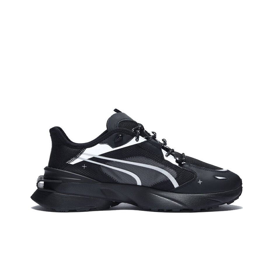 Кроссовки PUMA, размер EU 38.5 стопа (24.5CM), черный — фото 1