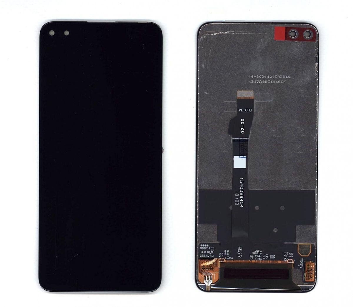 Дисплей (матрица + тачскрин) для Huawei Honor View 30 / V30 / Nova 6 черный
