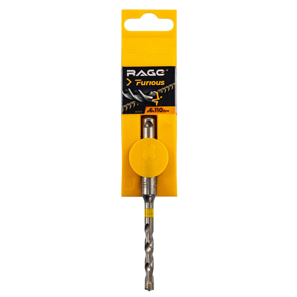 Бур SDS-plus Rage Furious 6х50х110 мм (567611)