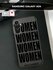 Чехол на Samsung Galaxy A24 / Самсунг Галакси A24 с принтом Women black