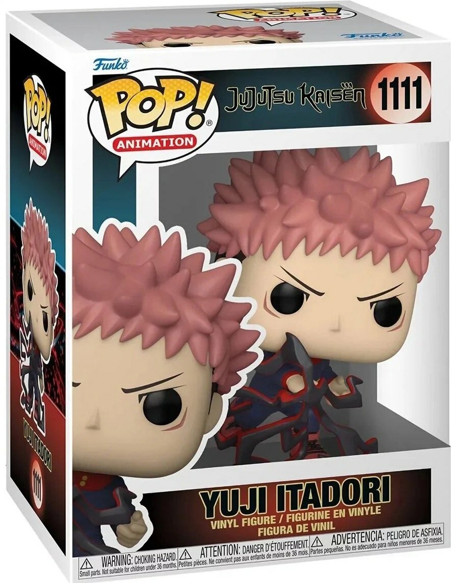 Фигурка Funko POP! Animation Jujutsu Kaisen Yuji Itadori (Black Flash)