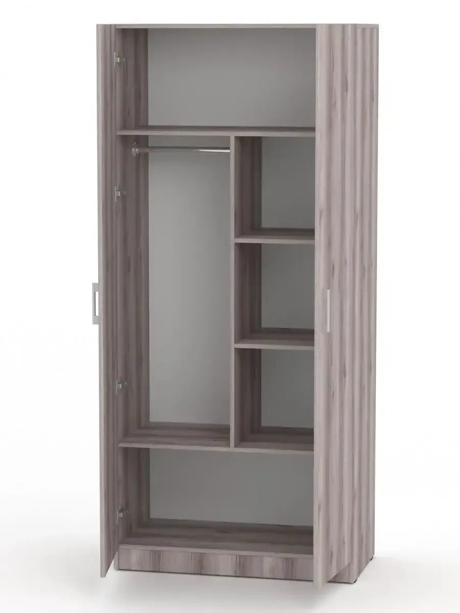 Шкаф FRESTER для одежды деревянный в спальню распашной, от производителя