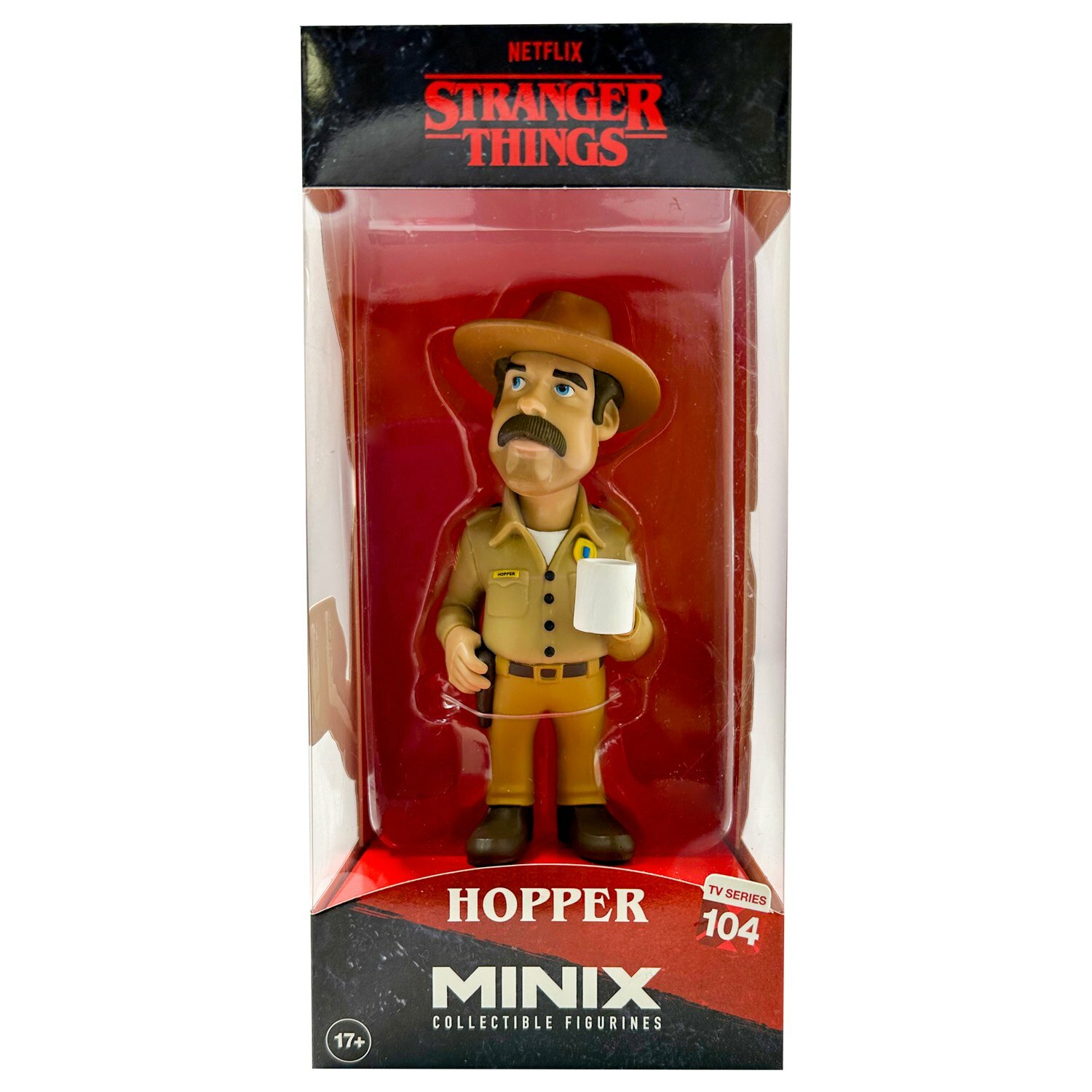 Коллекционная фигурка - Очень странные дела Хоппер (8х9х19) (13876)