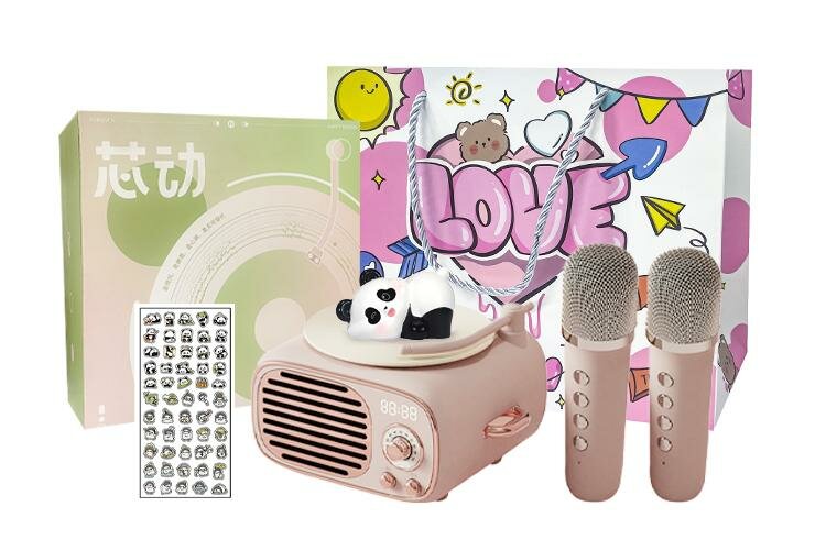 Беспроводные колонки D.K. CREATIVE WORKSHOP Single-microphone version, shell powder, комплект fufu,