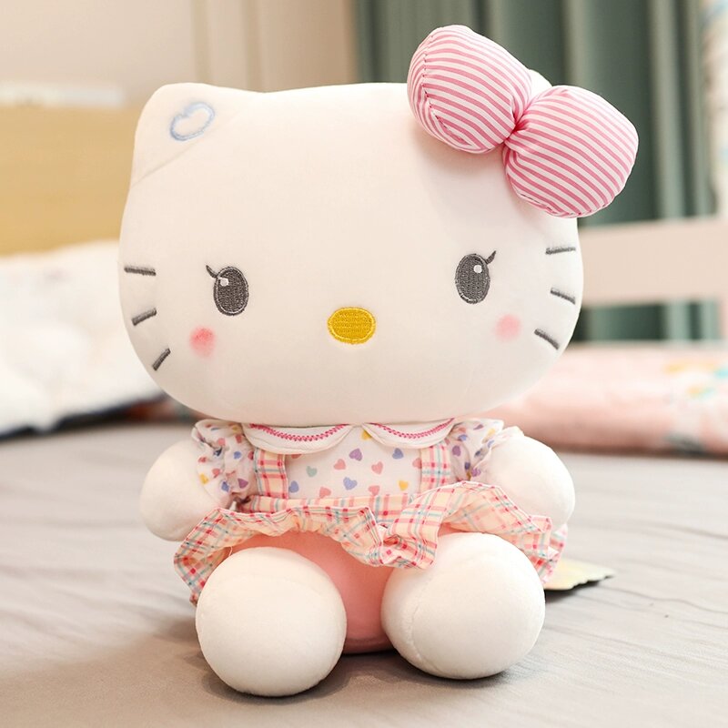 Кукла hellokitty Hello Kitty, плюшевая игрушка, кукла hello kt, подарок на день рождения для девочки Розовая школьница