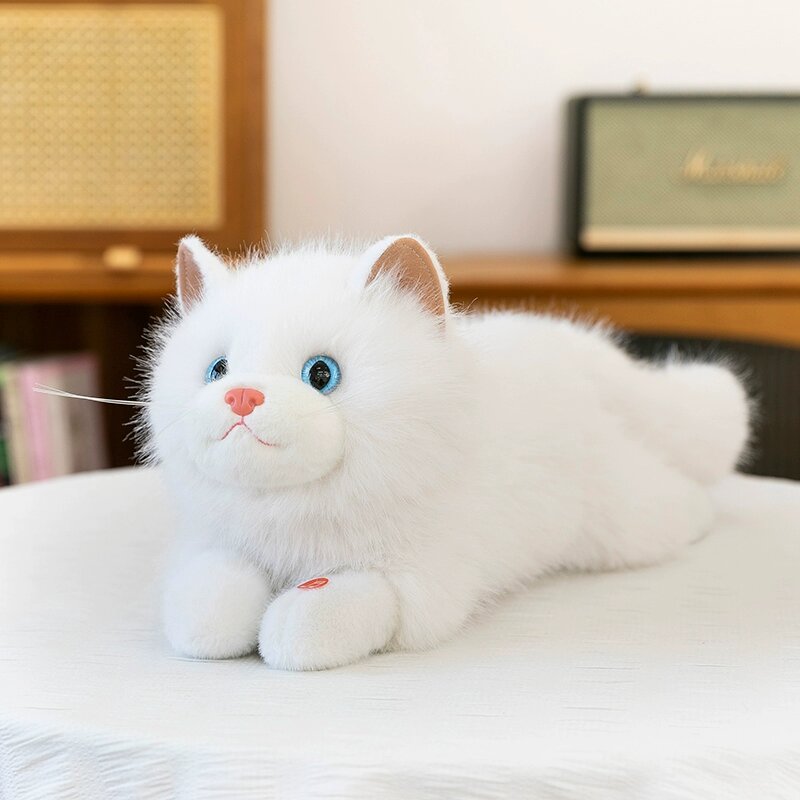 Игрушечная кукла-кошка Рэгдолл, имитирующая мяуканье, мягкая игрушка-котенок, плюшевая игрушка, детская игрушка для