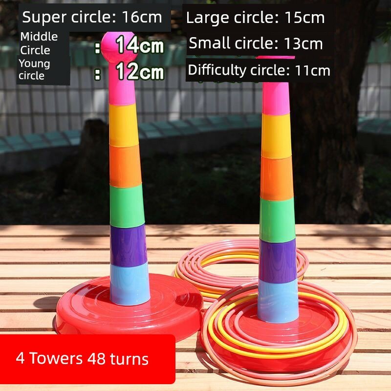 Игрушка для метания колец, детская игра в метание колец, интерактивная развивающая игра для родителей и детей, метание