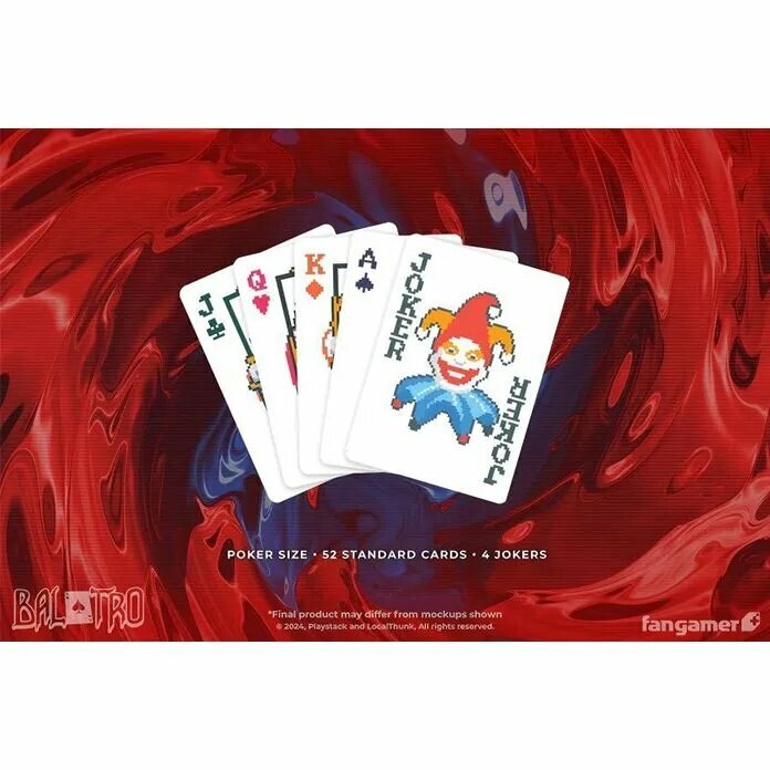Balatro , небольшие скульптуры, игровые коллекционные фигурки (Fangamer)