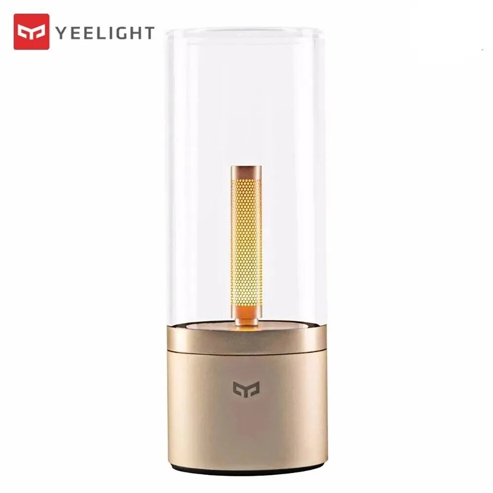 YEELIGHT Лампа-свеча 5Вт светодиодная настольная лампа в стиле минимализм с USB-разъемом, желтая — фото 1