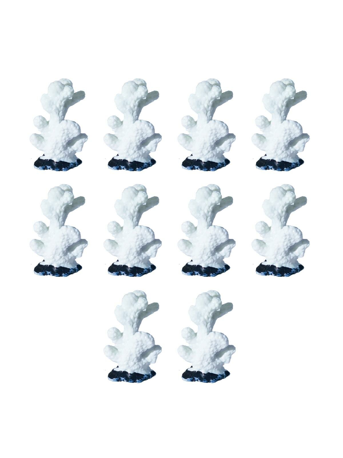 10шт Аквариумов Акваскейпы Имитация водных растений Кораллы Украшения Подводные