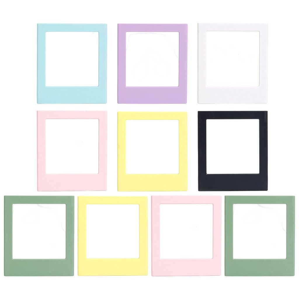 10 шт. магнитная фоторамка цветная фоторамка магниты альбом легкий дисплей для фотографий для холодильника аксессуары для холодильника
