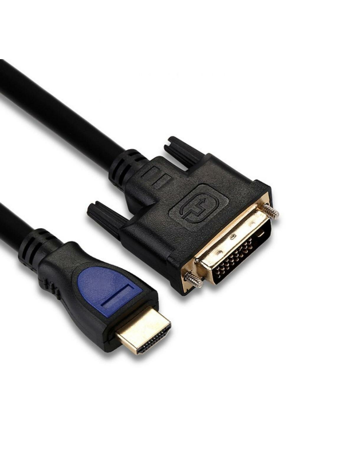 Цифровой видеокабель HDTV-DVI 24 + 1 "от мужчины к мужчине" для двух направлений HD1080p