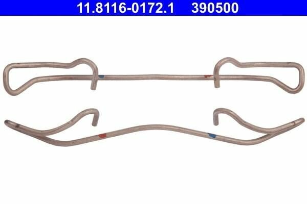 Пружина тормозного суппорта ATE 11-8116-0172-1, Mercedes Benz Sprinter 01.95-05.06, Volkswagen LT 2.3-2.8 05.96-07.06
