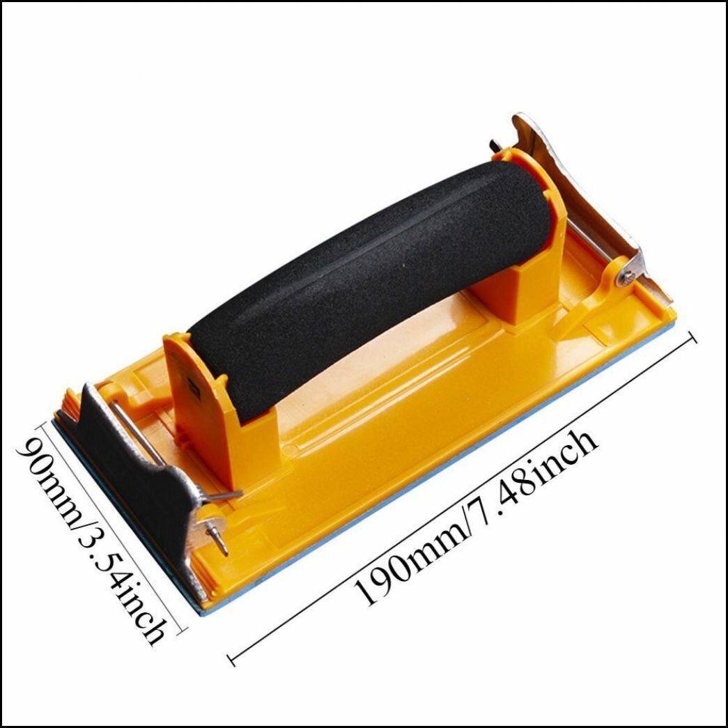 Эксклюзивная терка для ручного шлифования с держателем наждачной бумаги 190x90