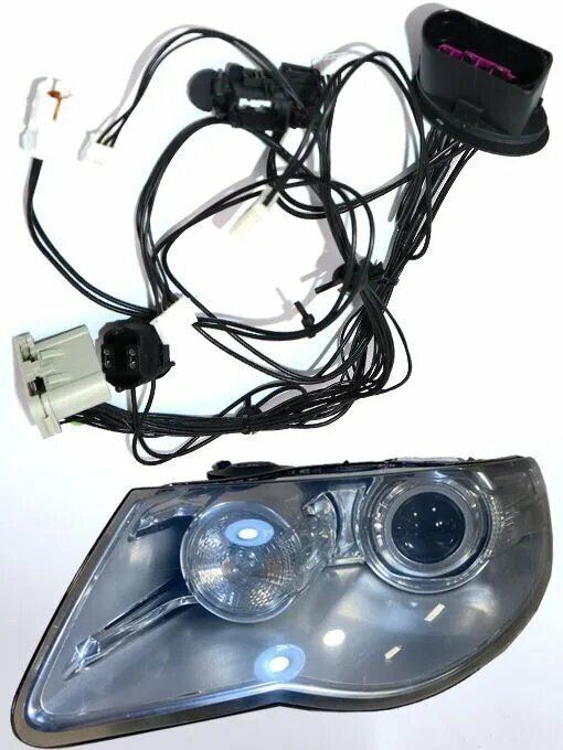 PNP Фары автомобильные, 1 шт, арт. Левая для Volkswagen Touareg 2008-2010 Внутренний жгут проводов ксеноновых фар ECE 7L6941017BF 7L6941018BF 7L6941039 7L6941039C 7L6941039E 7L6941040 7L6941040C 7L6941040E