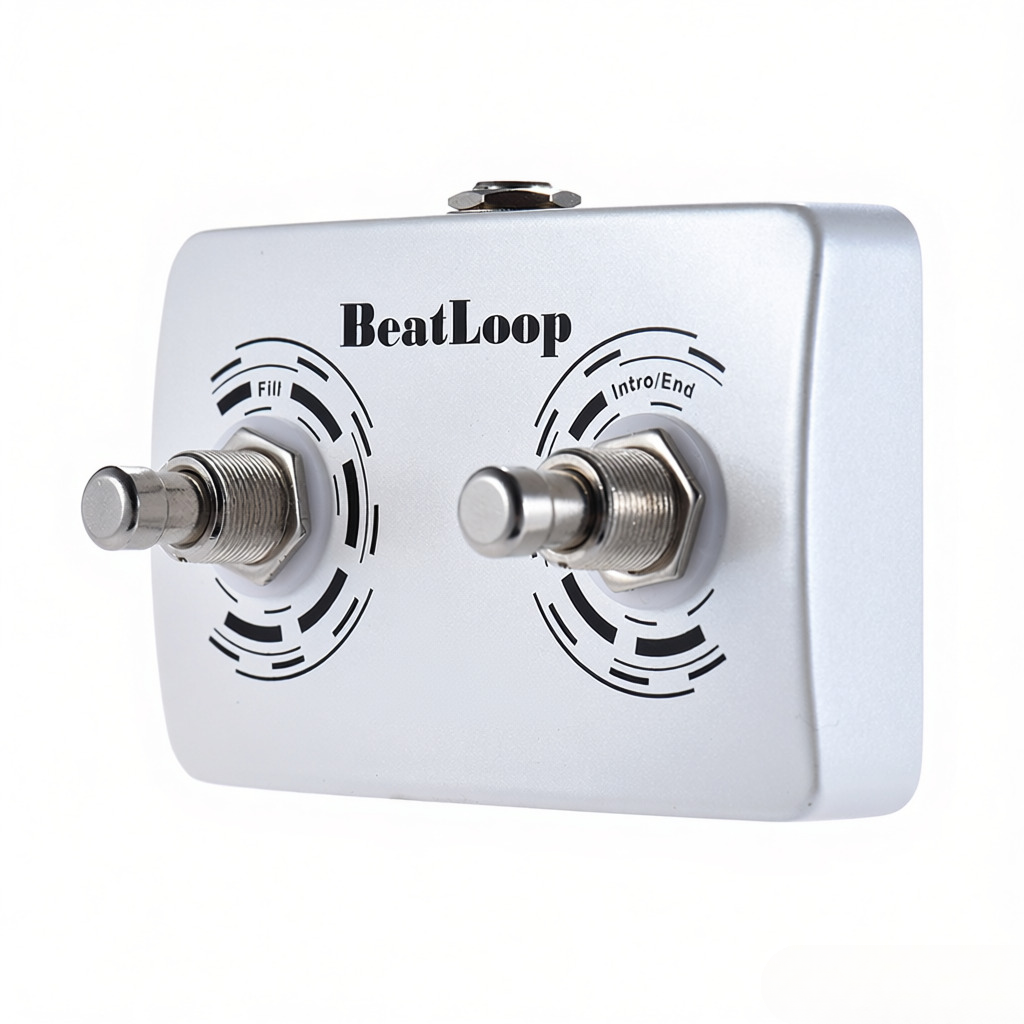Роуин BeatLoop Dual Footswitch Педаль для Роуин BEAT LOOP с кабелем 6.35 мм для педалей эффектов записи