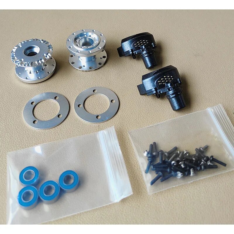 Подъемная ось с пневмоподвеской и гидроусилителем руля для Tamiya SCANIA 770S brake drum assembly