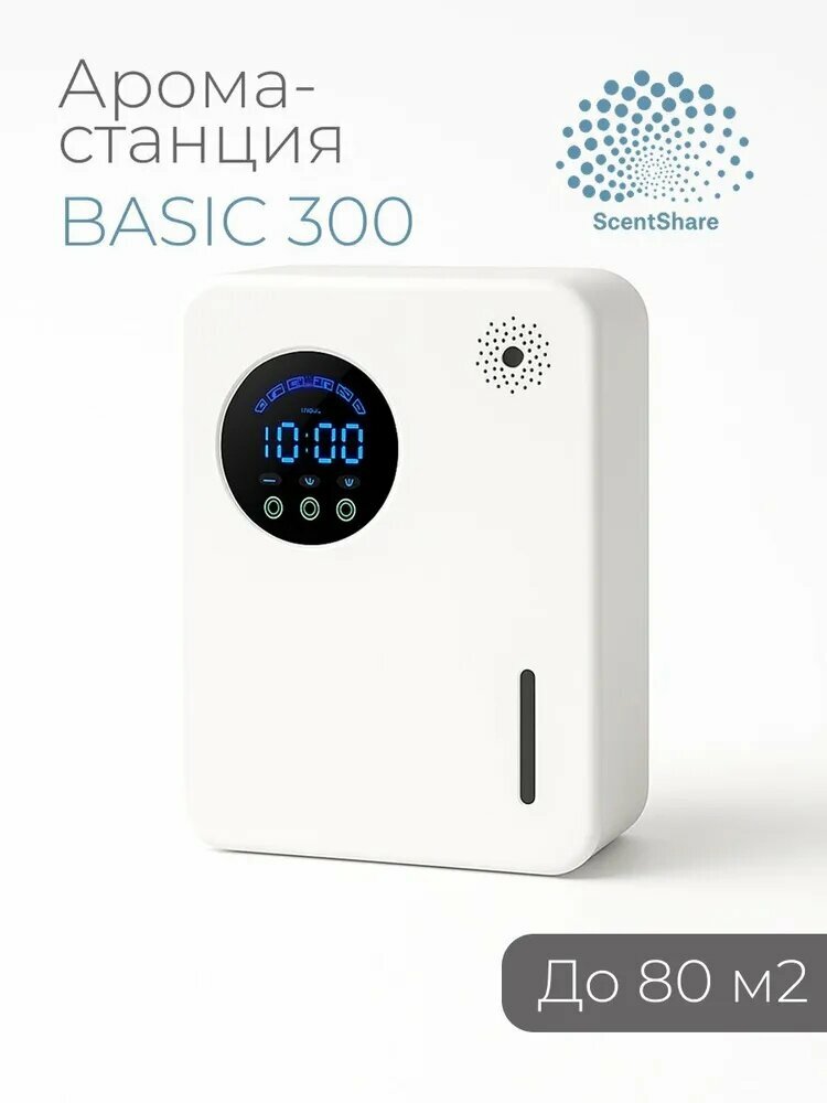 Scent Share Аромадиффузор ультразвуковой BASIC, белый