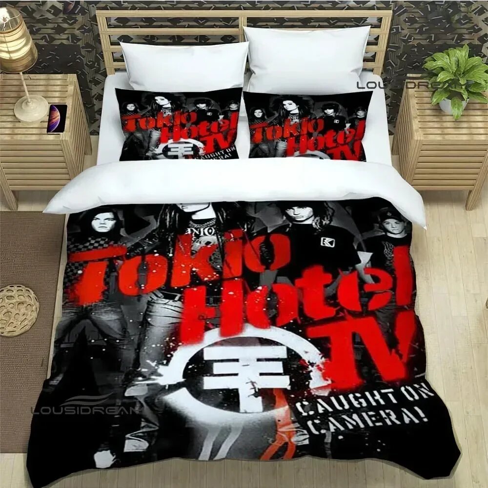Комплект постельного белья Tokio Hotel, полиэстер/хлопок