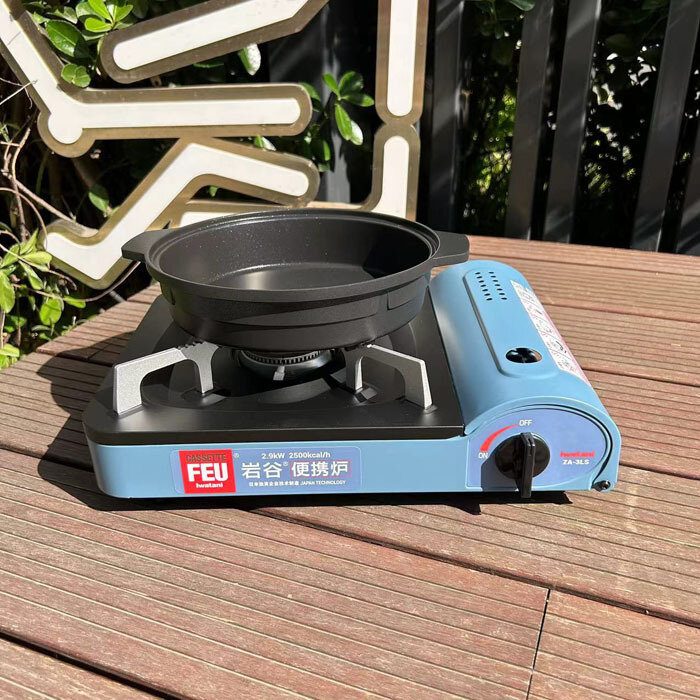 Портативная плита Iwatani, ветроустойчивая BBQ плита, уличная газовая плита, плита для горячего горшка ZA-3LS