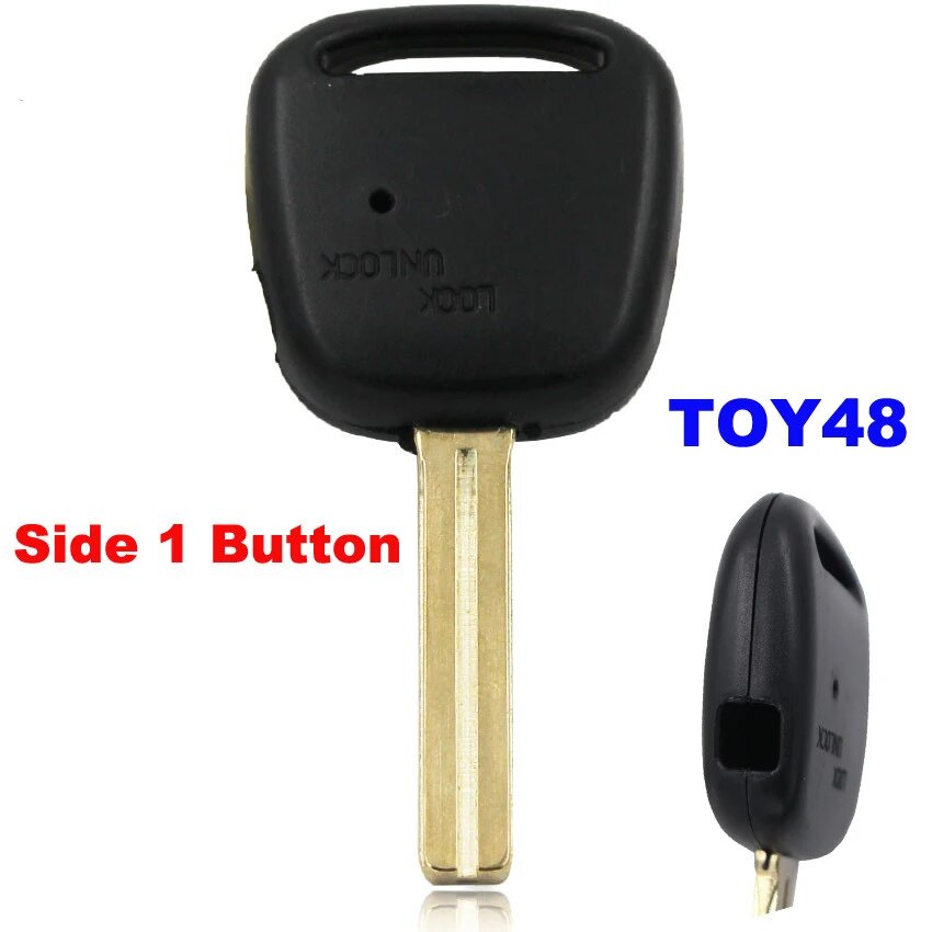 Пульт Toyota TOY48, 1 кнопка, корпус ключа