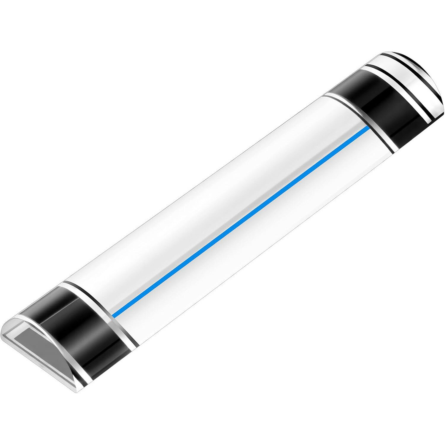 Новая акриловая линейка с увеличительным стеклом Caifan с выдвижным маркером, 6inch линий для чтения мелкого текста