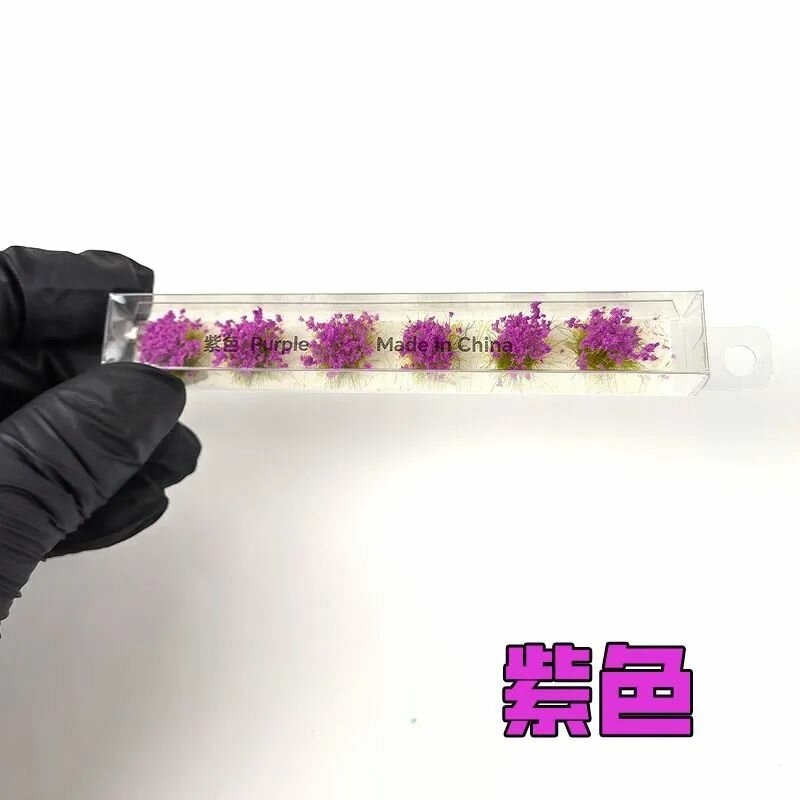 Миниатюрная имитационная модель кластера цветов и травы, материалы для компоновки сцены из песка в саду своими руками, наборы для диорамы