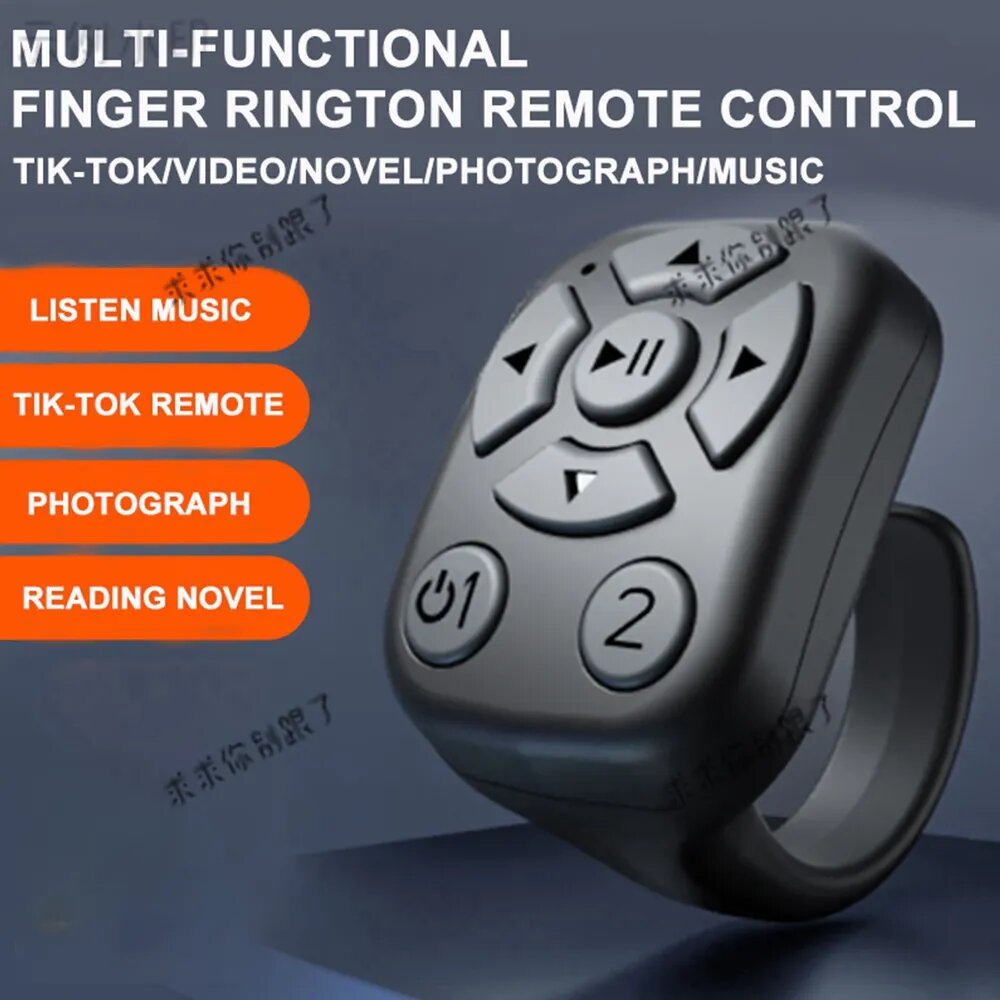 Bluetooth-кнопка для фото, черный