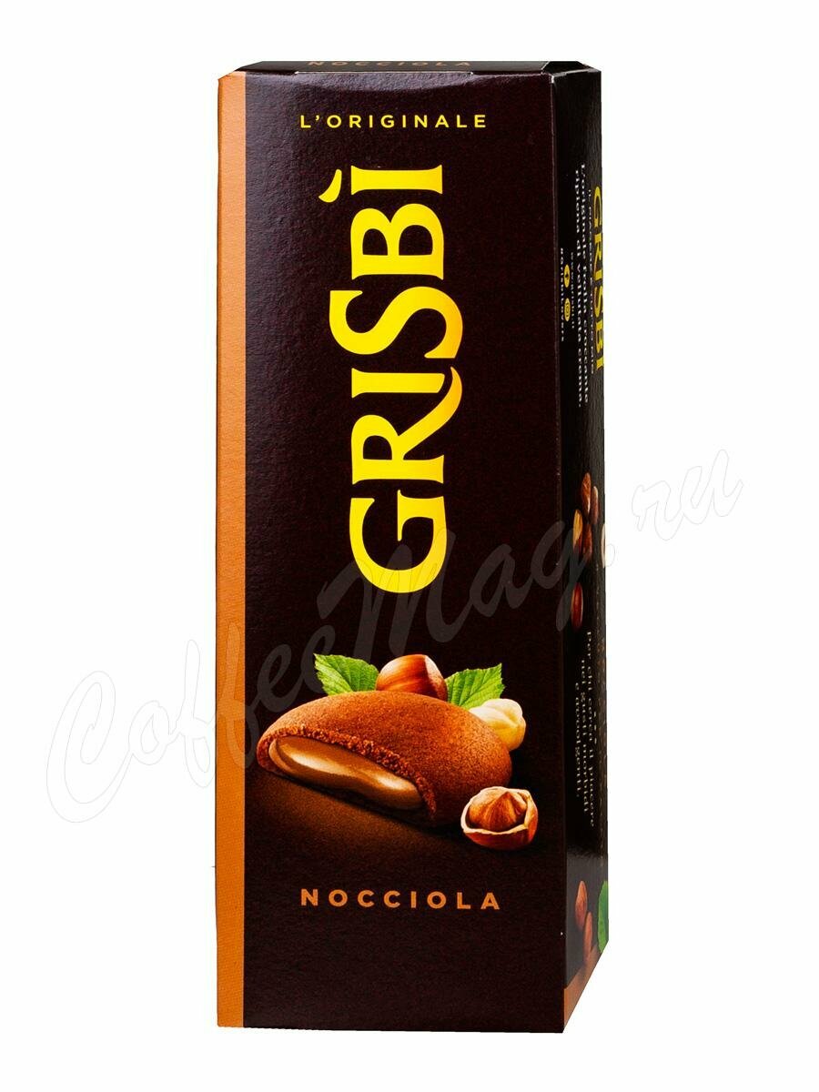 Печенье GRISBI с начинкой из орехового крема 135г