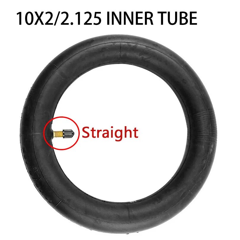 Внутренняя камера 10x2/2.125, Straight, для самоката