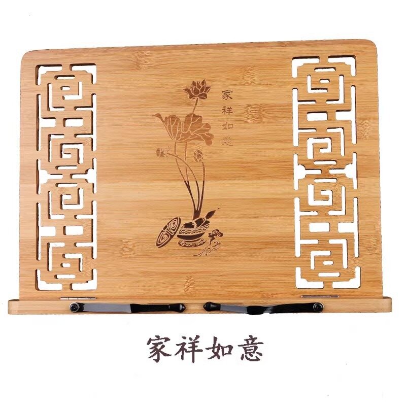 Стойка для книг для студентов, подставка для тетрадей, подставка для чтения, книжный держатель, магическая подставка для чтения, многофункциональная бамбуковая подставка для книг, подставка для iPad