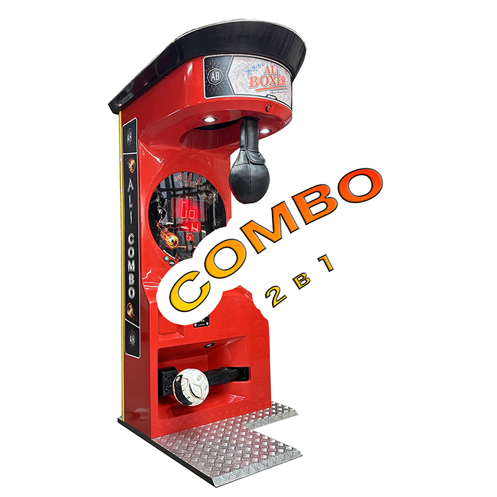 Силомер боксер с мячом "Ali-Boxer" COMBO BASE (без платежных систем)