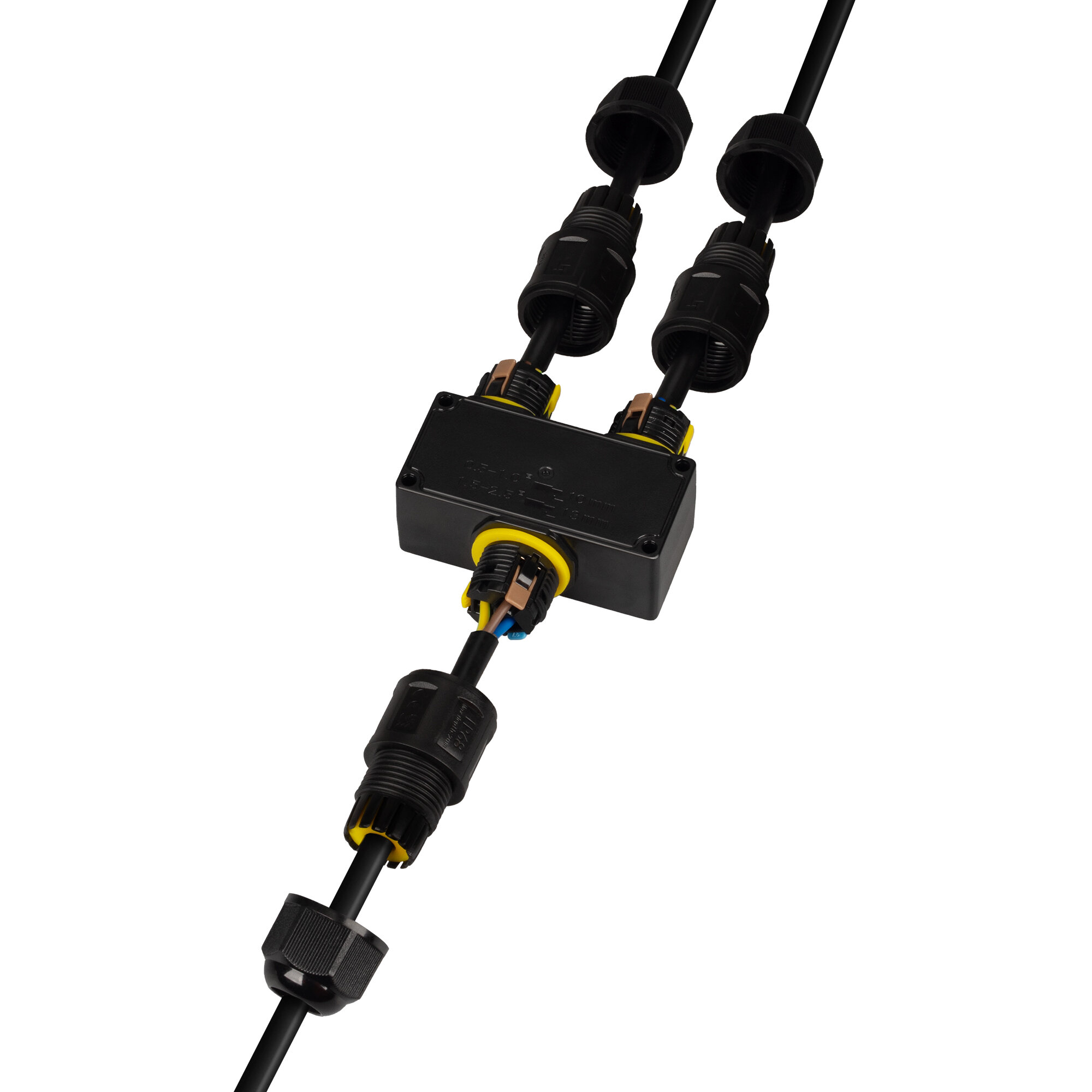 Аксессуар Arlight Коннектор NEO-GERM-3pin-Y-WTW (4-8mm) (Arlight, IP68)