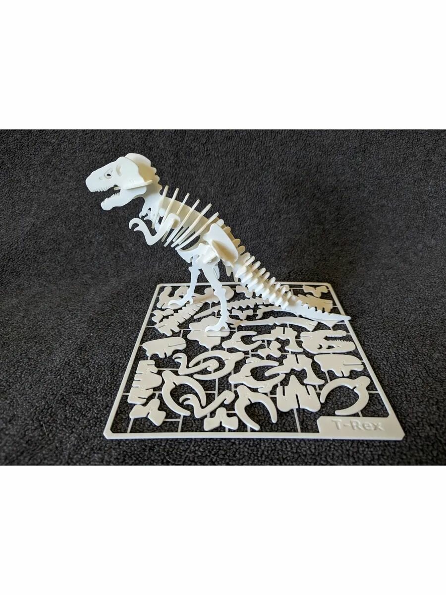 Сборная модель Тираннозавра "T-REX" 3D печать из пластика