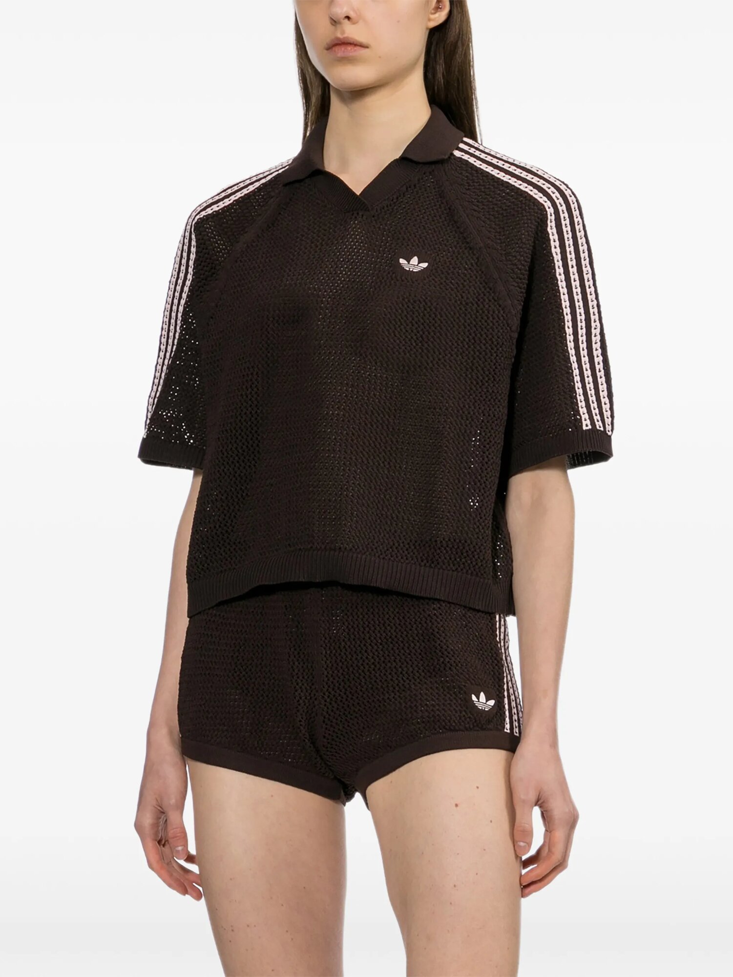 Топ adidas, размер M, brown — фото 1