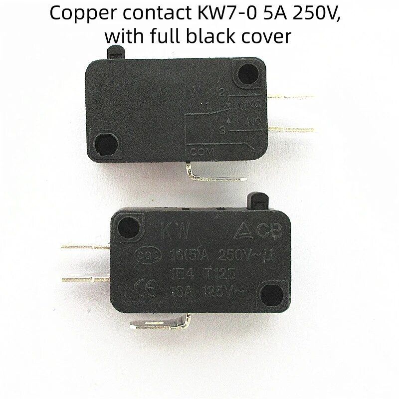 5 шт. медные контакты микропереключатели KW7 серии V-15/152/153/155-1C25 для KW7-0 blk 5pcs
