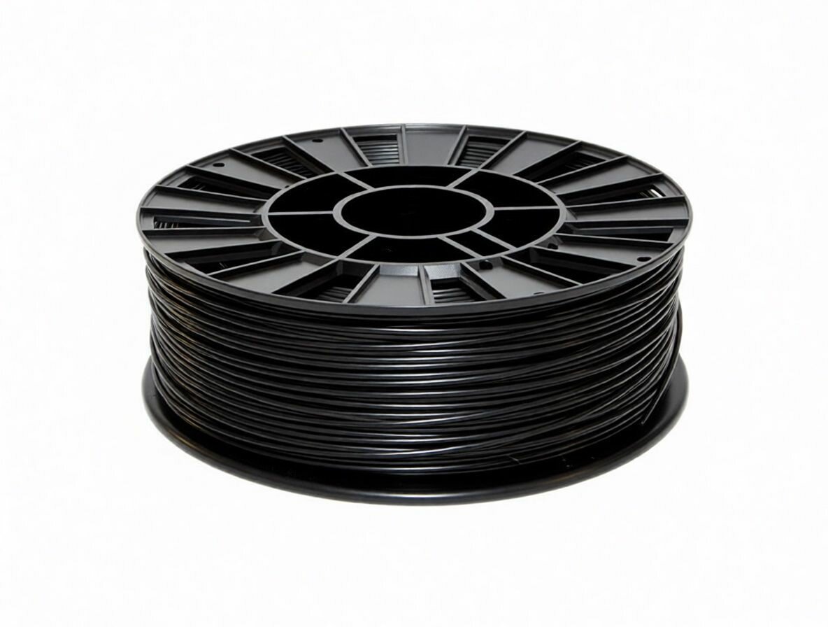 Пластик PETG для 3D принтера 1,75мм, 320м, черный