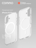 Прозрачный чехол COMMO Shield Case для Apple iPhone 16 Plus с поддержкой беспров...