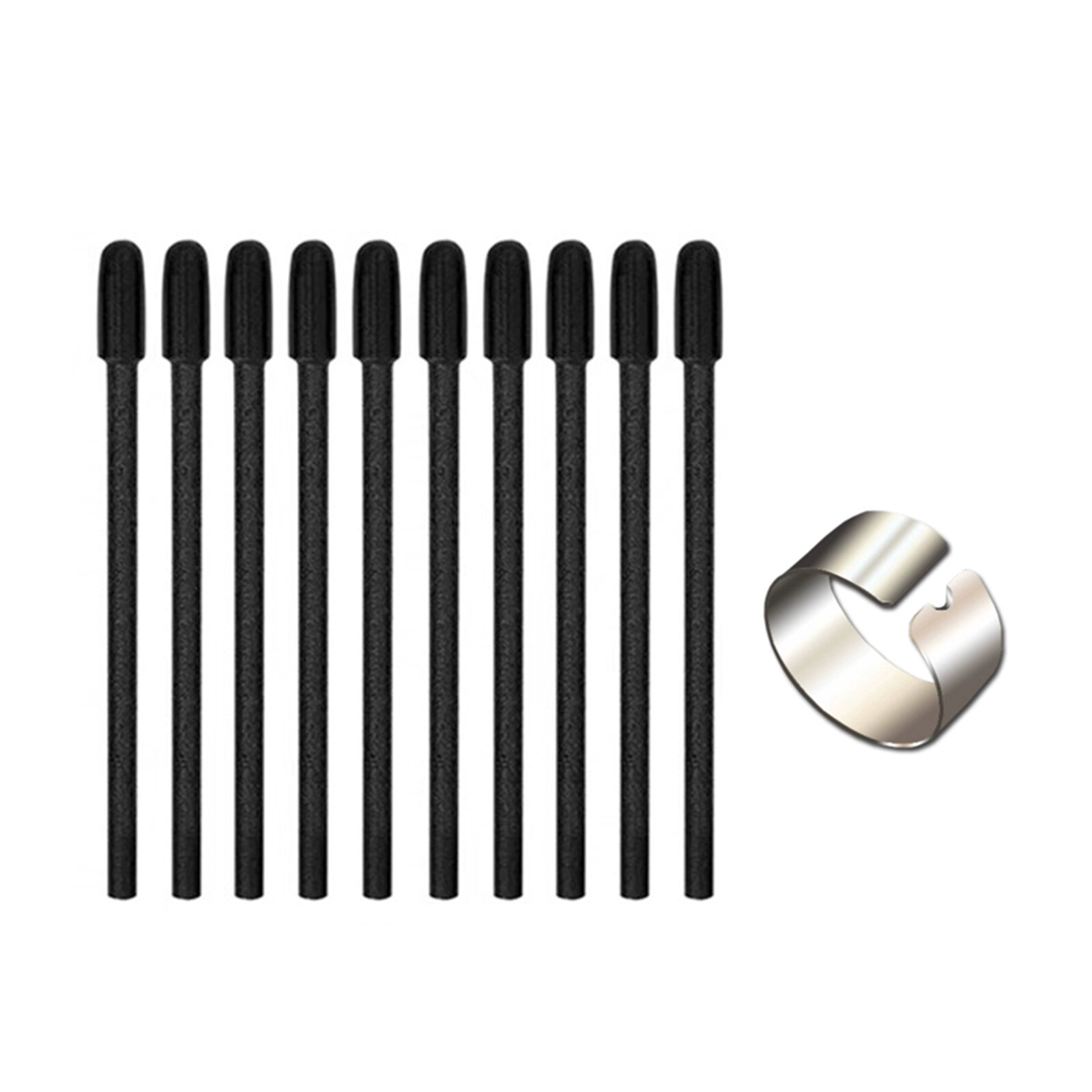 10 штук сменных наконечников Felt Pen Tips с клипсой для