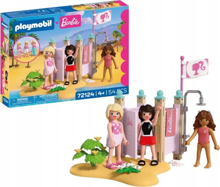 Конструктор Playmobil x BARBIE - Barbie BEACH STYLES/Пляжный стиль 54 эл. - Плеймобиль 72124